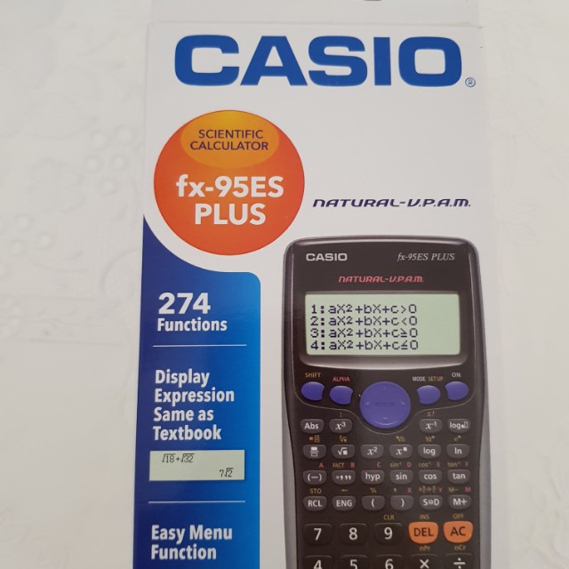 Casio FX 95ES Plus, Electronics, Others on Carousell