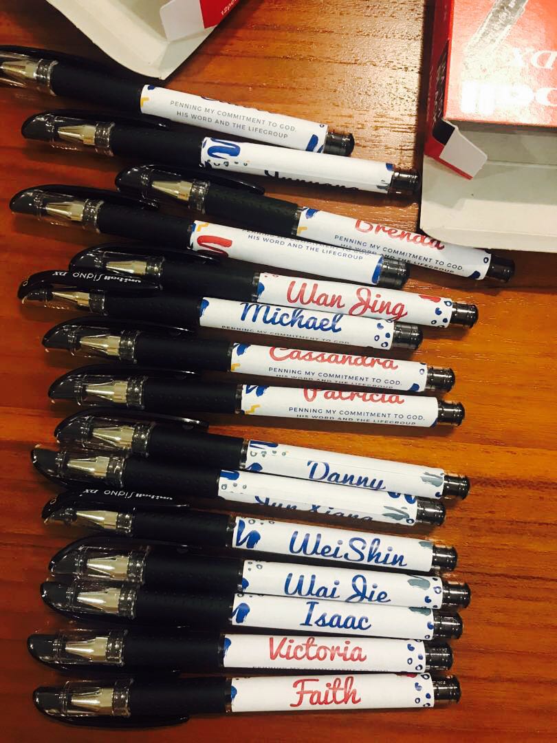 Customise Pen Stickers, Hobbies & Toys, Stationery & Craft, Stationery ...