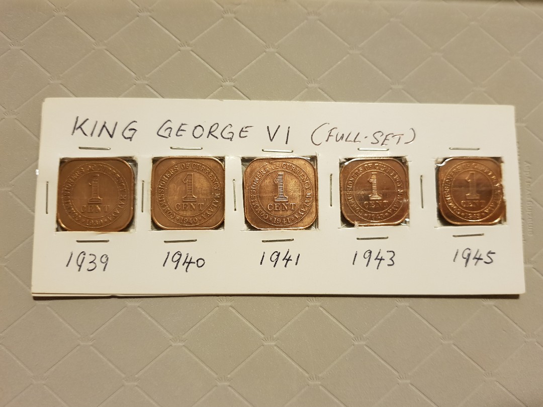 KING GEORGE VI FULL SET, Hobbies & Toys, Memorabilia & Collectibles ...