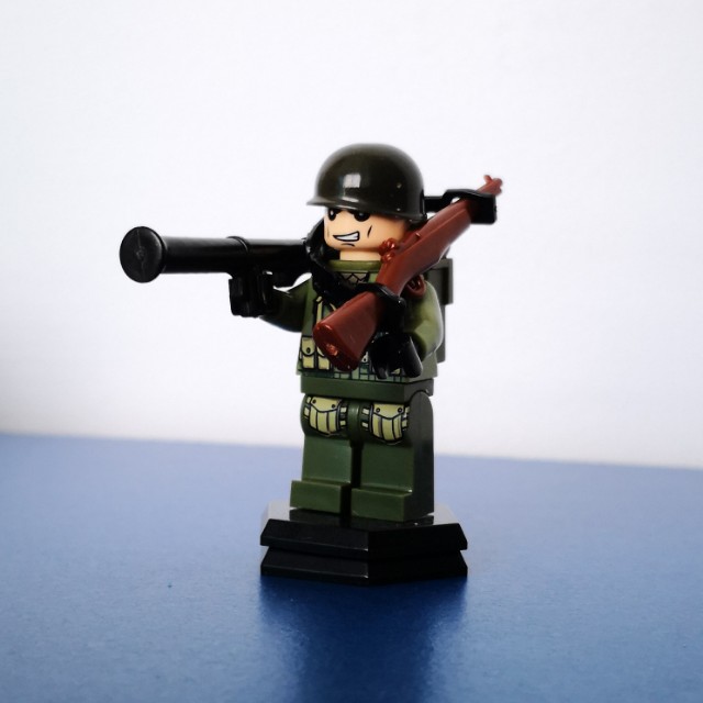 Lego inspired WW2 Bazooka, Hobbies & Toys, Toys & Games on Carousell