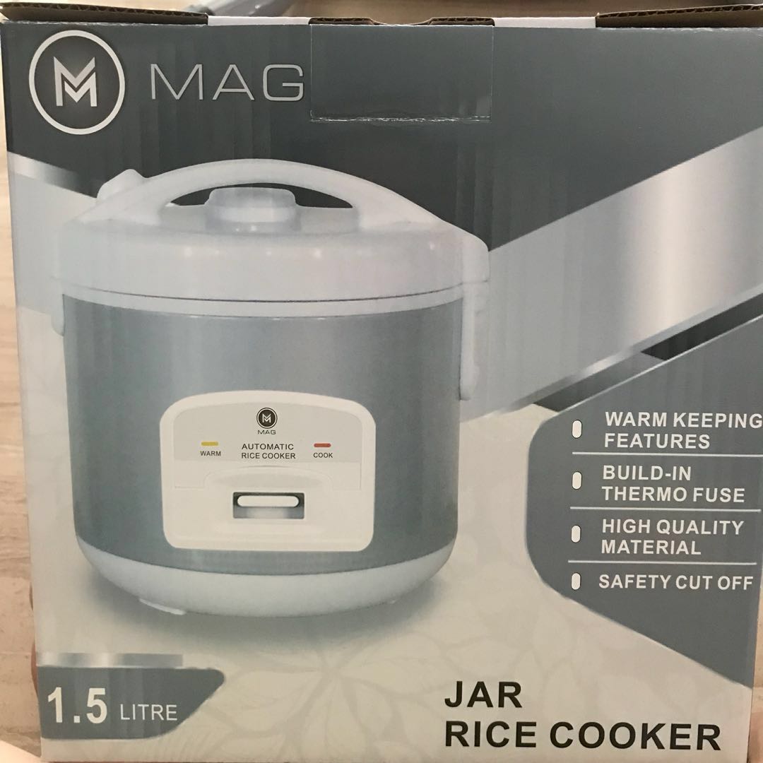 MAG Rice cooker 1.5L, TV & Home Appliances, Kitchen Appliances, Cookers ...