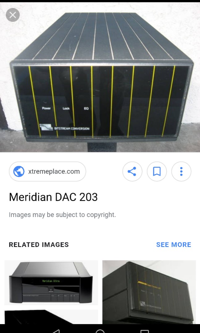 Meridian dac, Audio, Other Audio Equipment on Carousell