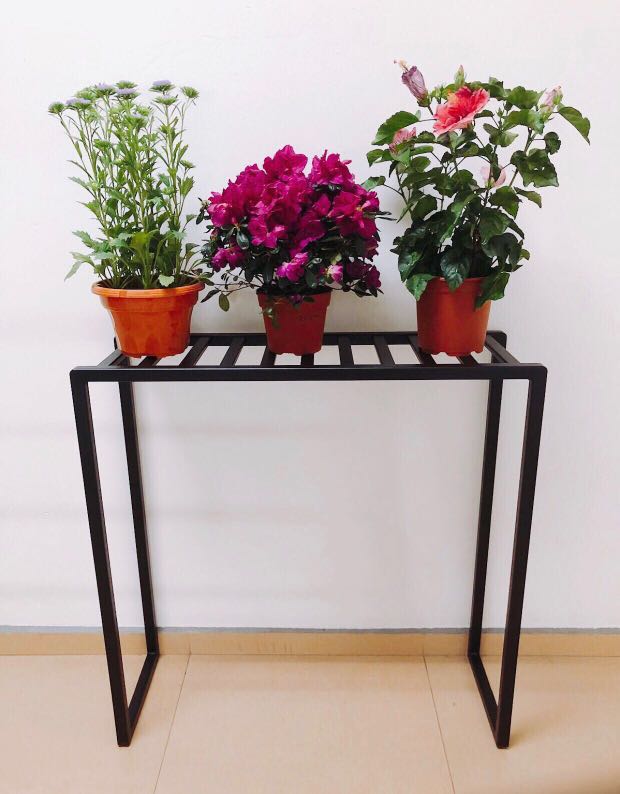 Modern Balcony Planter Stand Flower Display Rack High Rise, Furniture ...