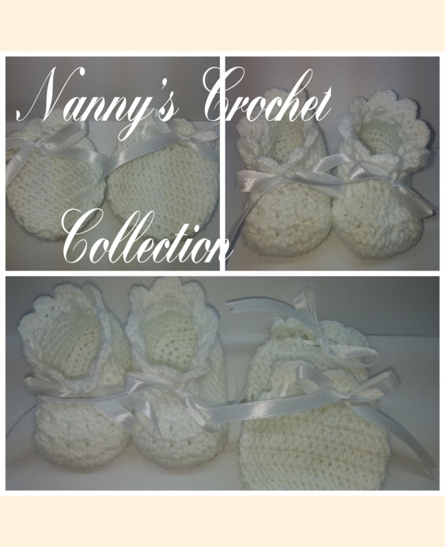 Nanny's Crochet New born baby se, Babies & Kids, Babies & Kids Fashion ...