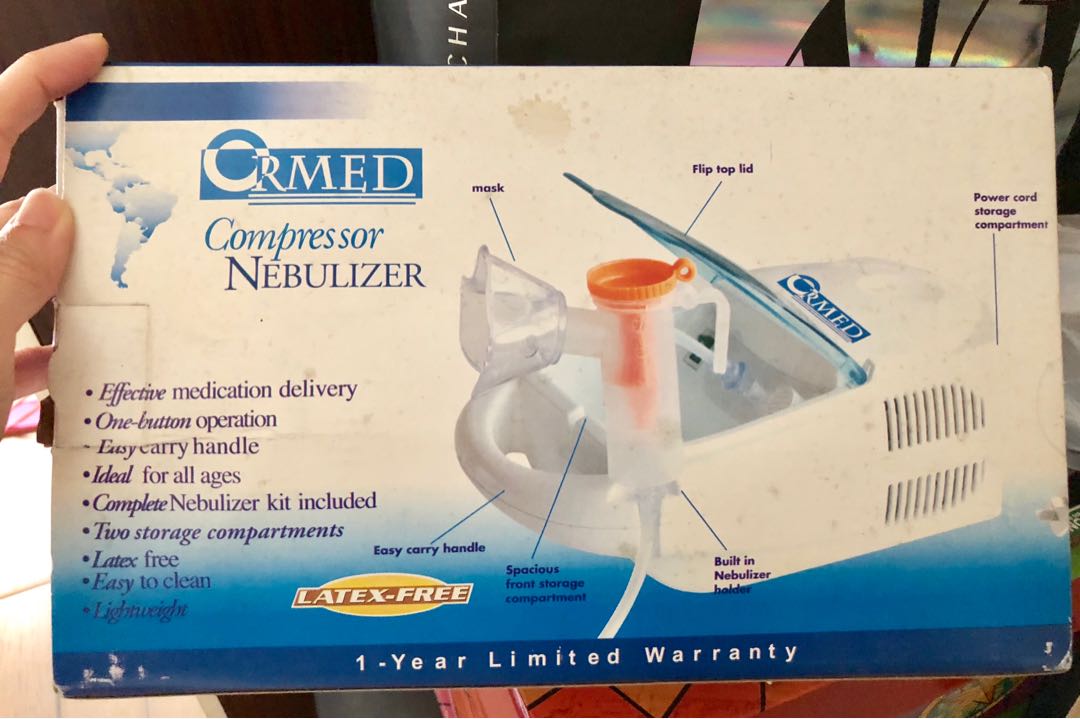 Ormed Compressor Nebulizer, Beauty & Personal Care, Foot Care on Carousell