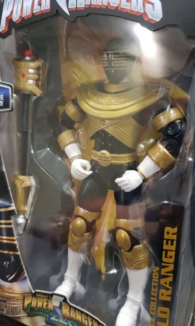 Power Rangers Legacy Custom Zeo Gold Ranger, Hobbies & Toys, Toys ...