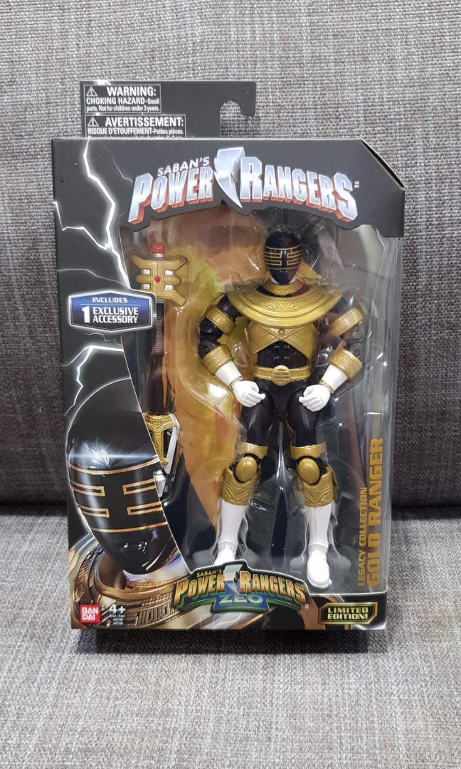 Power Rangers Legacy Custom Zeo Gold Ranger, Hobbies & Toys, Toys ...