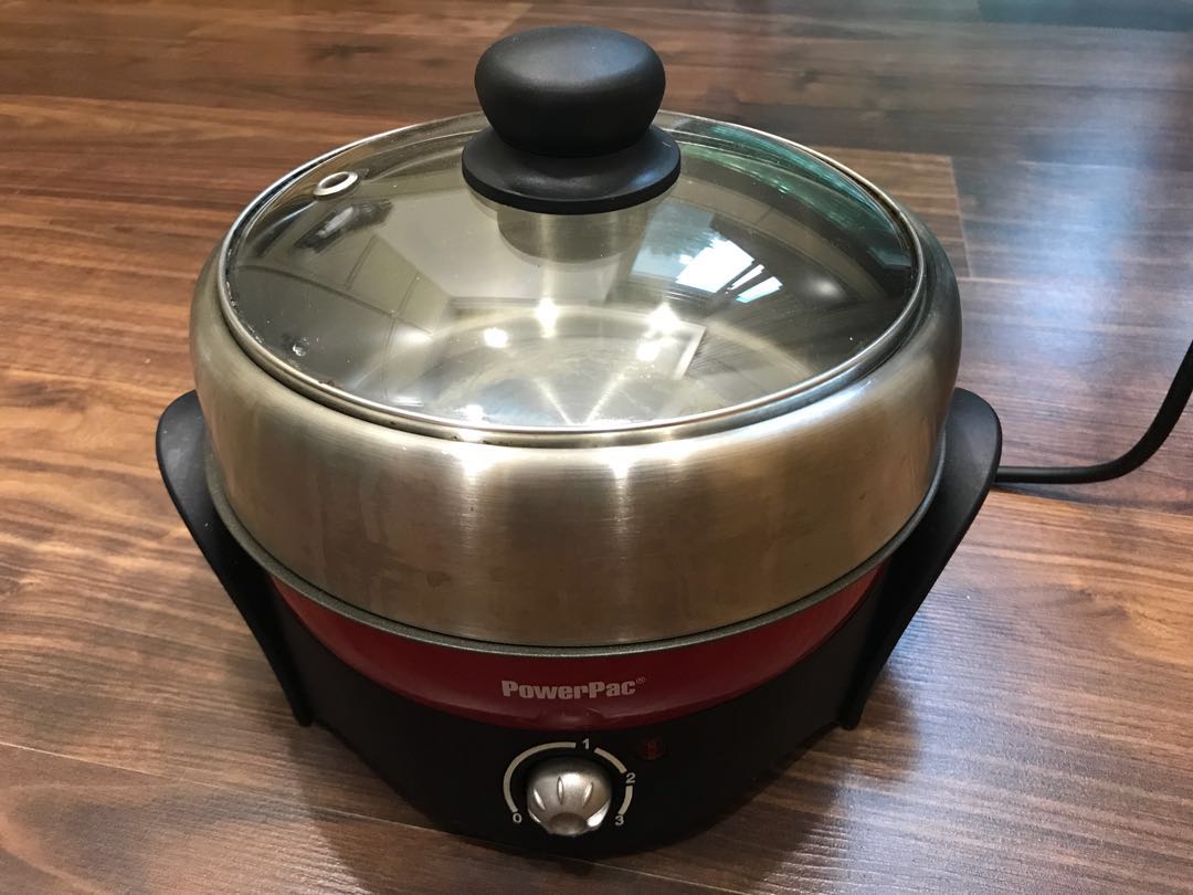 PowerPac Hotpot with Grill Plate, TV & Home Appliances, Kitchen ...