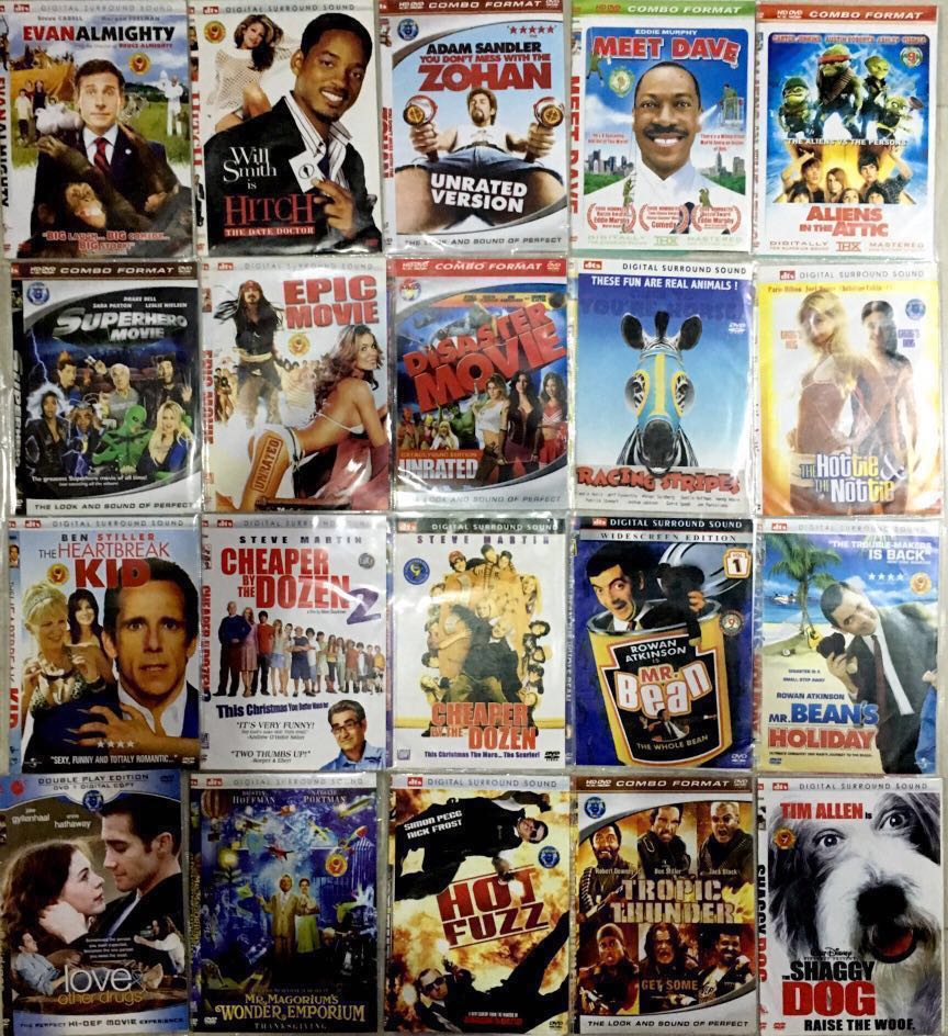 PRELOVED DVD MOVIES, Musik & Media, CD, DVD & Lainnya di Carousell