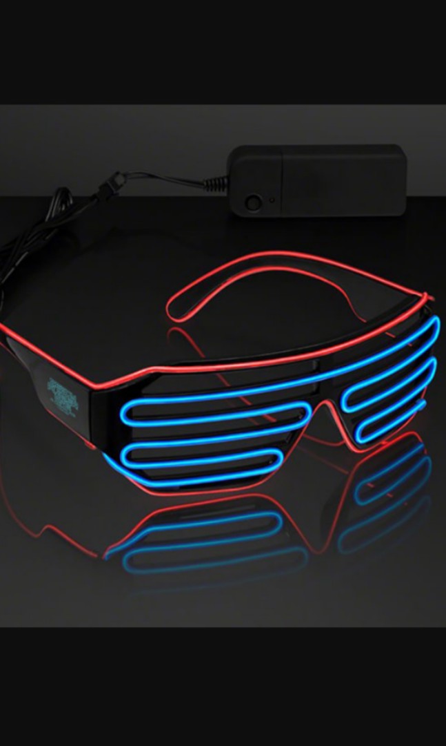 Ready Player One LED Glasses, Video Gaming, Gaming Accessories, Virtual ...