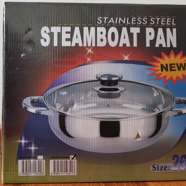Steamboat pan, TV & Home Appliances, Kitchen Appliances, BBQ, Grills ...