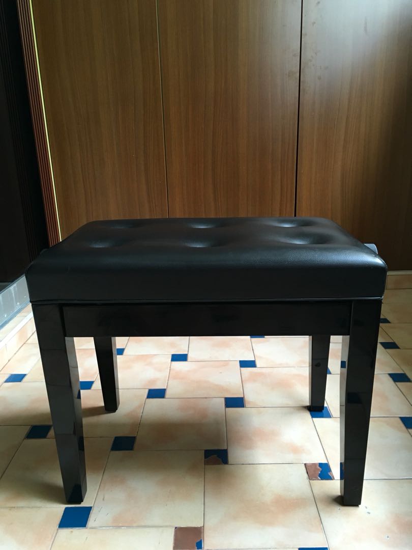 Yamaha adjustable piano bench, Furniture & Home Living, Furniture ...