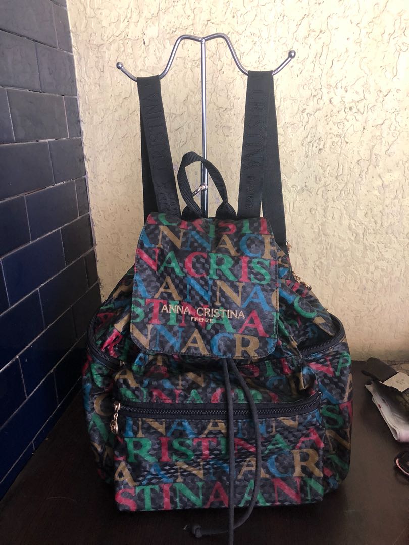 Authentic Anna Cristina Backpack, Women's Fashion, Bags & Wallets ...