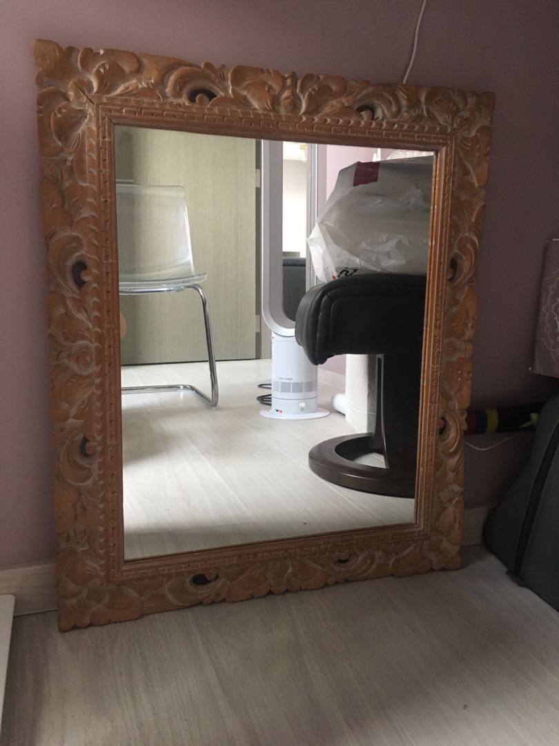 Balinese Mirror, Furniture & Home Living, Home Decor, Mirrors on Carousell