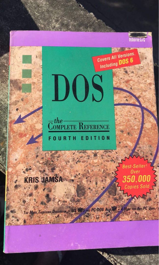 Dos Prompt Computer Programming Complete Reference Book, Hobbies & Toys ...