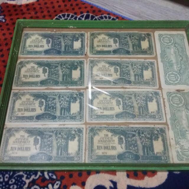 Frame Duit Jepun Antik, Hobbies & Toys, Collectibles & Memorabilia ...