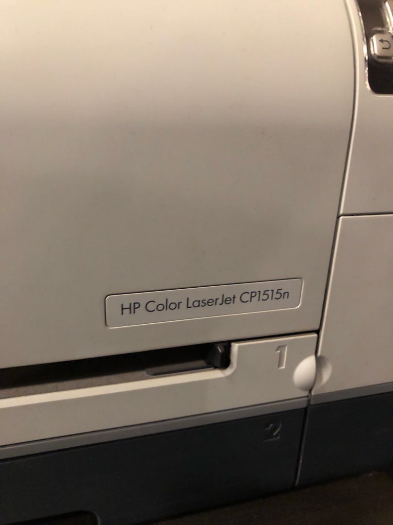 HP Color LaserJet CP1515n, Computers & Tech, Printers, Scanners ...