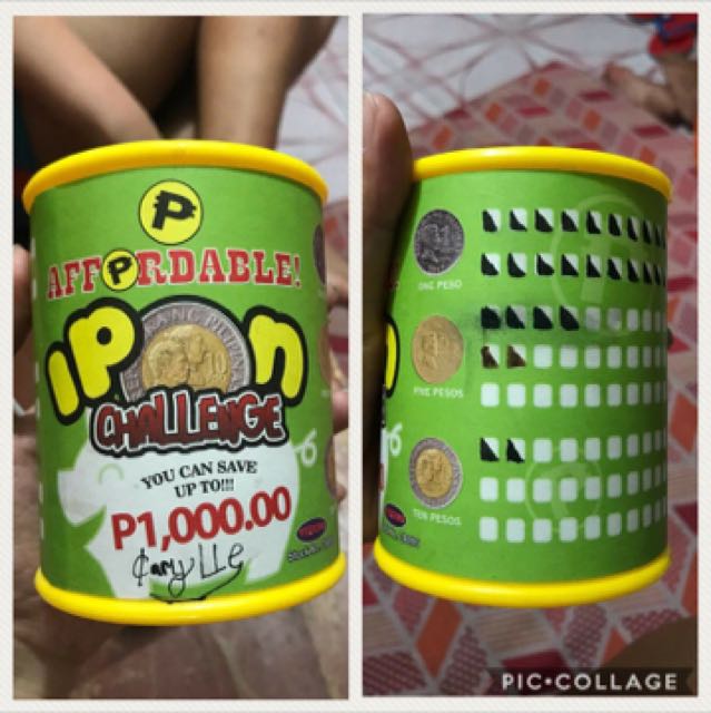 Ipon Challenge coin bank for kids, Everything Else, Others on Carousell