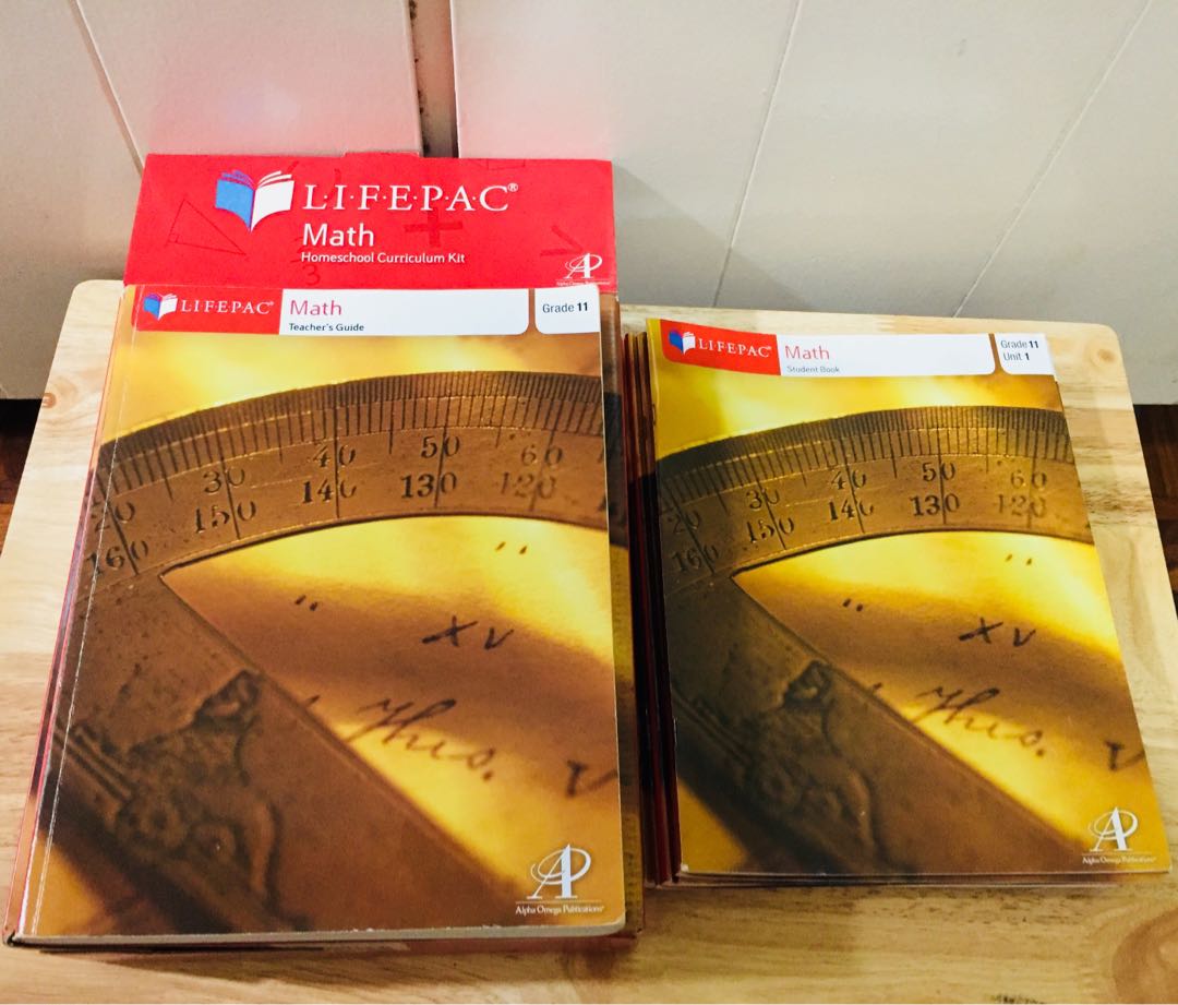 Lifepac Math Curriculum Kit for Grade 11, Hobbies & Toys, Books ...