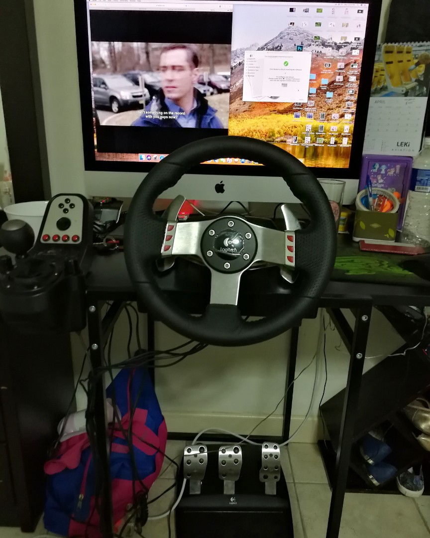 Logitech G27, Video Gaming, Gaming Accessories, Controllers on Carousell