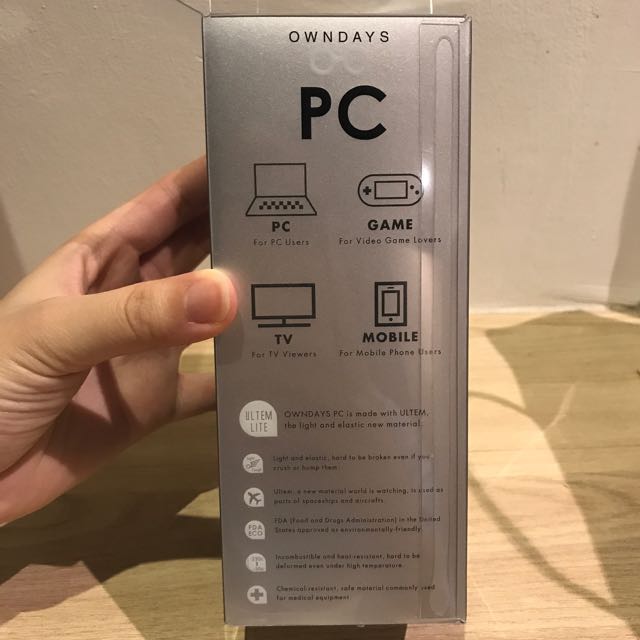 Owndays original pc spec, Luxury, Accessories on Carousell