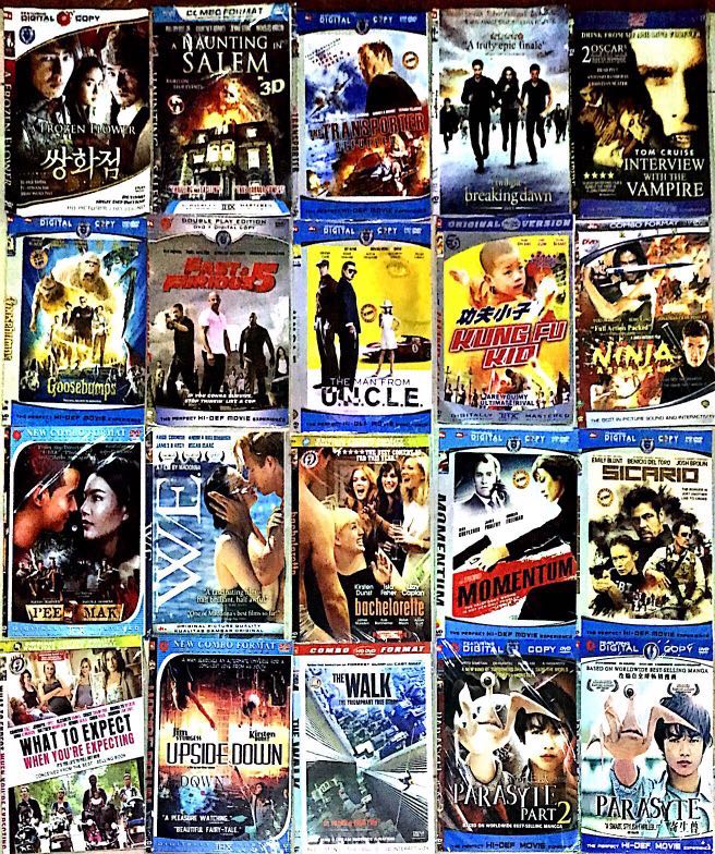 PRELOVED DVD MOVIES, Musik & Media, CD, DVD & Lainnya di Carousell