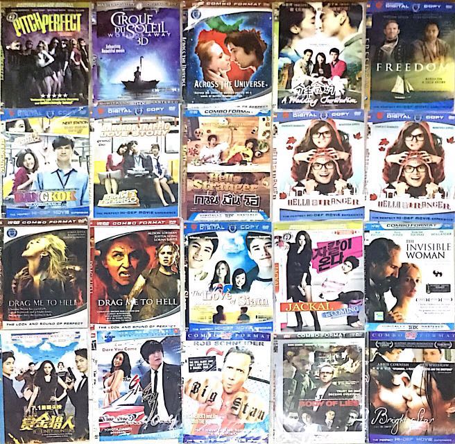 PRELOVED DVD MOVIES, Musik & Media, CD, DVD & Lainnya di Carousell