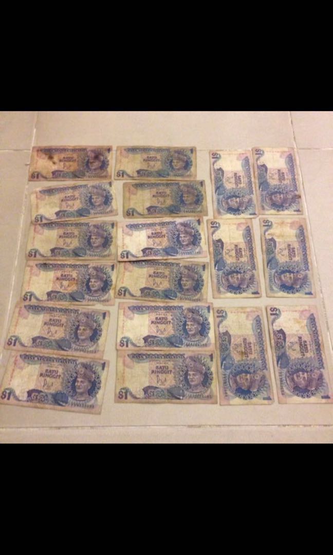 RM1 Malaysian Old Bank Note, Hobbies & Toys, Collectibles & Memorabilia ...