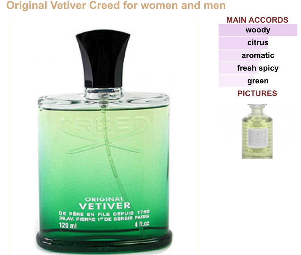 SAMPLE VIAL 2.5ml CREED ORIGINAL VETIVER, Beauty & Personal Care ...