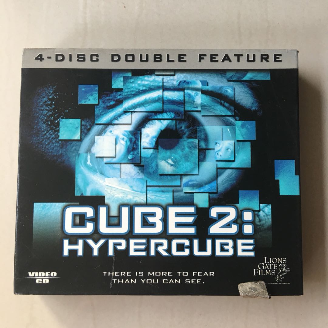 VCD Movie: Cube & Cube 2, Hobbies & Toys, Music & Media, CDs & DVDs on ...