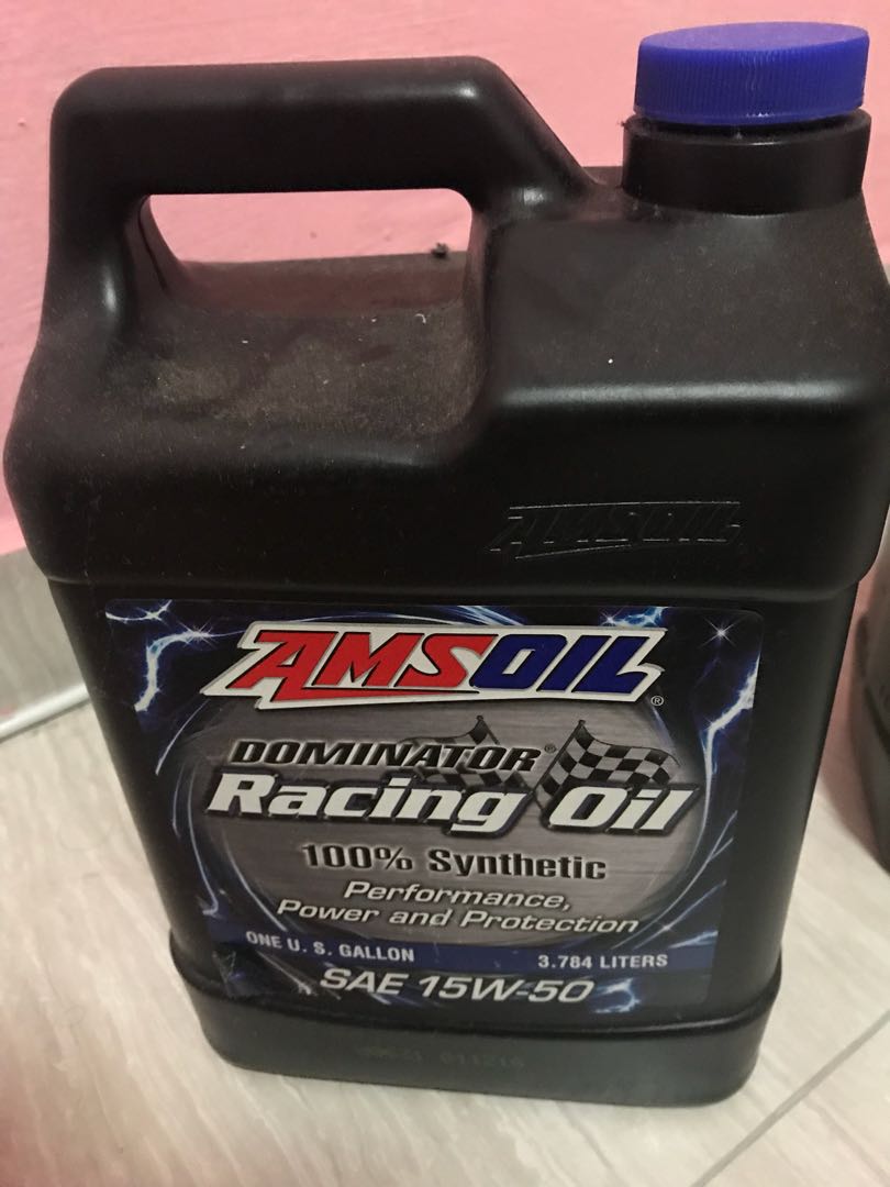 Amsoil Dominator Racing 15w50, Car Accessories on Carousell