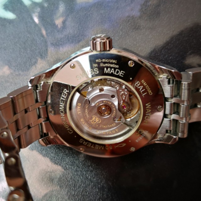 Ball Trainmaster Cleveland Express (NM1058D-SCJ-SL) {Tudor Omega ...