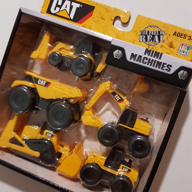 CAT Mini Machines, Hobbies & Toys, Toys & Games on Carousell