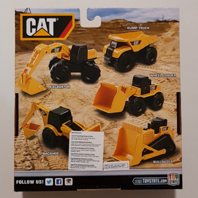 CAT Mini Machines, Hobbies & Toys, Toys & Games on Carousell