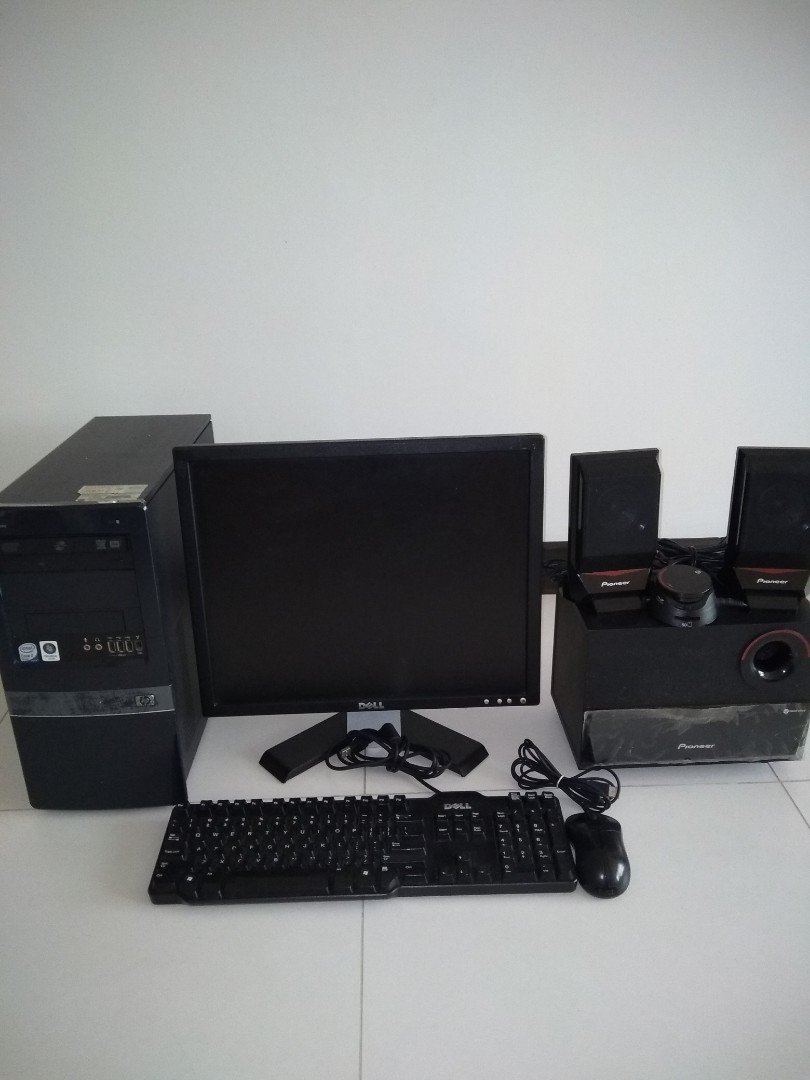 Computer Set plus Pioneer speaker set, Computers & Tech, Desktops on ...