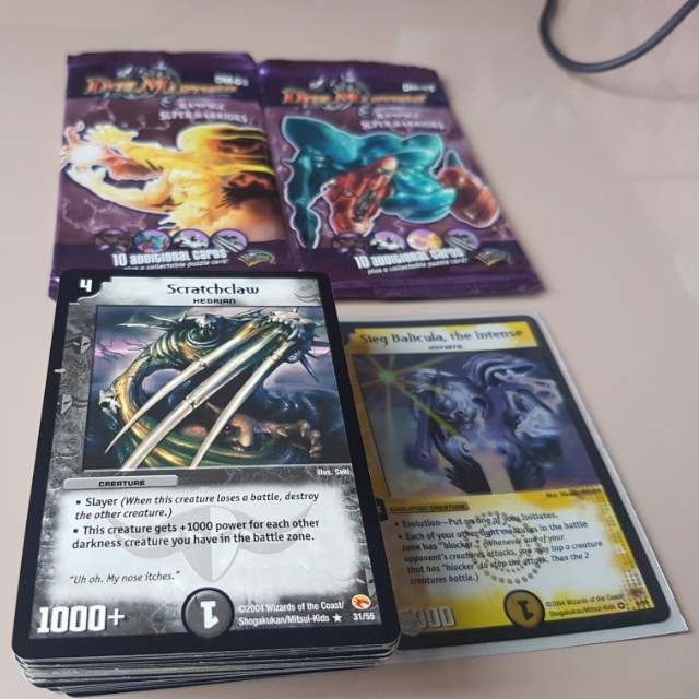 Duel Masters Cards Bulk Deck Lot 2 (More Rares Included!), Hobbies ...