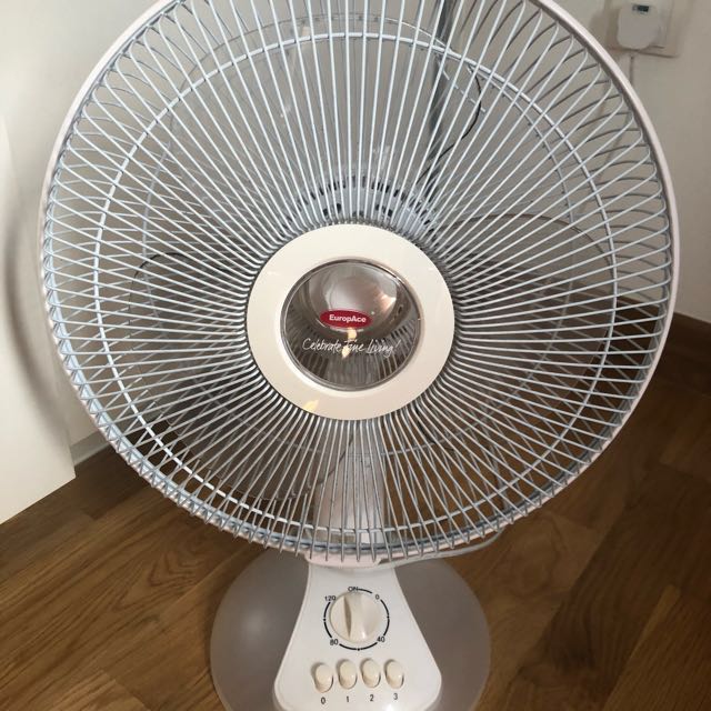 Europace Desk Fan, Furniture & Home Living, Lighting & Fans, Fans on ...