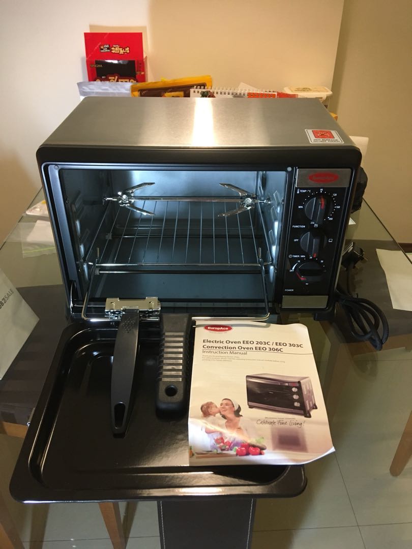 EuropAce electric oven EEO 203C, TV & Home Appliances, Kitchen ...