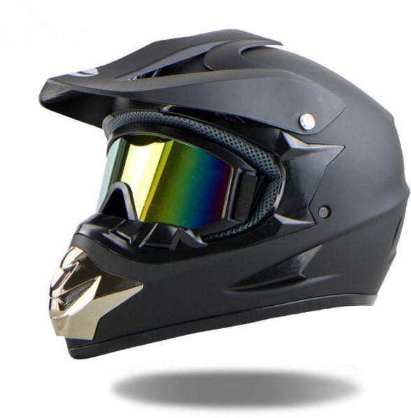 HELMO Full Face Helmet, Gloss Black, Motorcycles, Motorcycle Apparel on ...