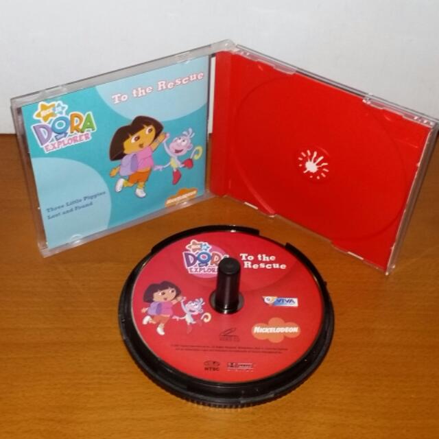 Nick Jr. Dora The Explorer To The Rescue VCD, Hobbies & Toys, Music ...