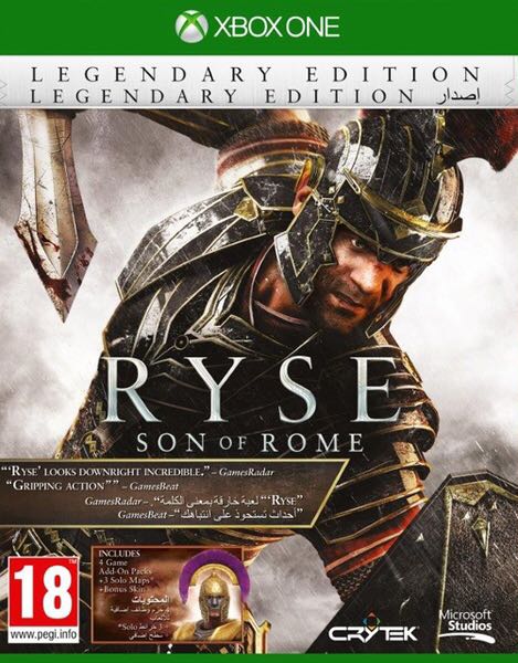 Ryse: Son of Rome for Xbox One (Legendary Edition), Video Gaming, Video ...