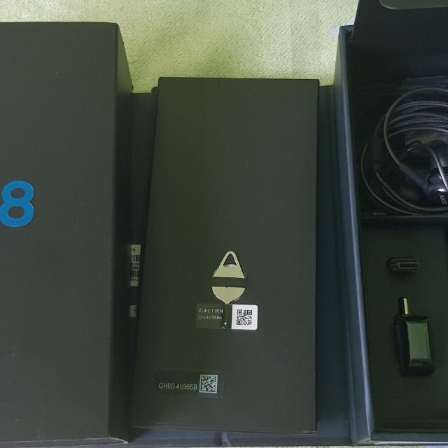 Samsung Galaxy S8 (SM-G950FD) 64GB Midnight Black, Mobile Phones ...