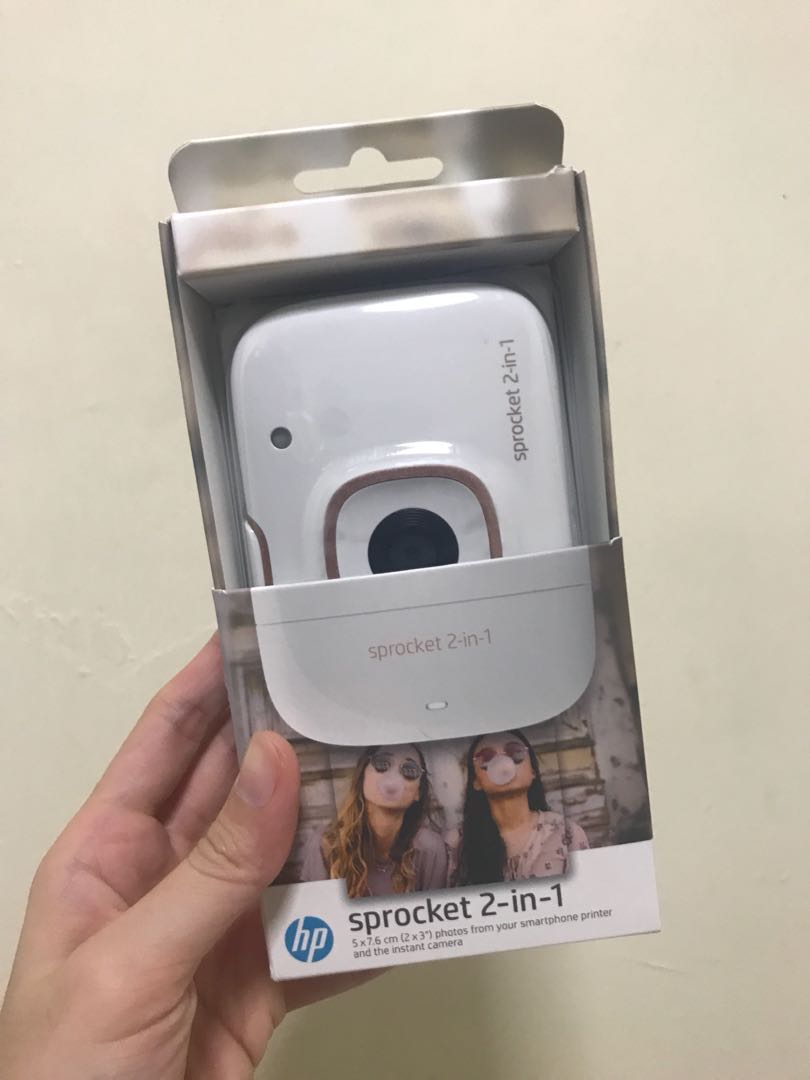 Sprocket 2 in 1, HP portable printer, instant camera, Photography ...