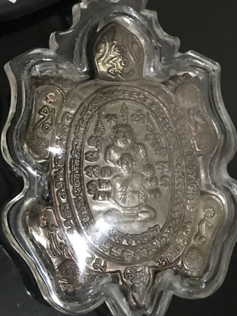 Thai Amulet LP liew LP Koon wealth turtle 2538, Hobbies & Toys ...
