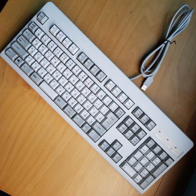 Topre Realforce 108U all30g white hiragana, Computers & Tech, Parts ...