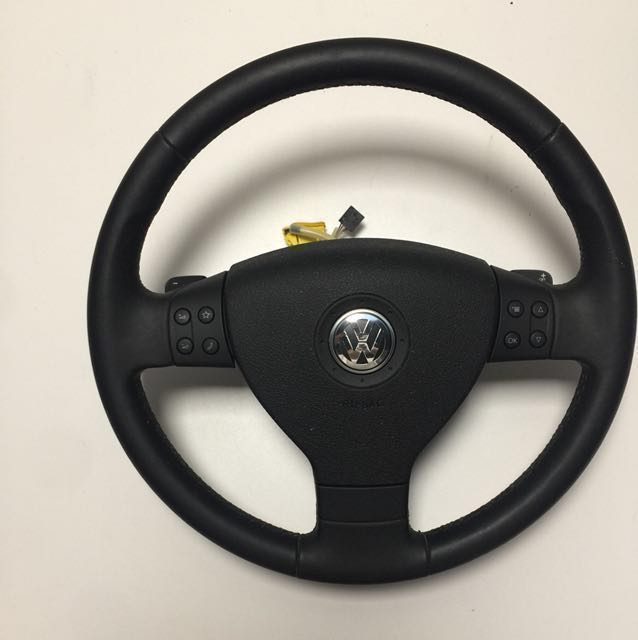 VW DSG steering wheel with airbag, Car Accessories, Accessories on ...