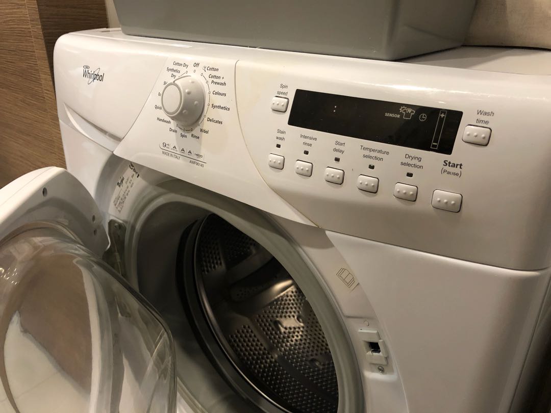 Whirlpool Washing Machine 9kg (Made in Italy) AWF96140, TV & Home ...