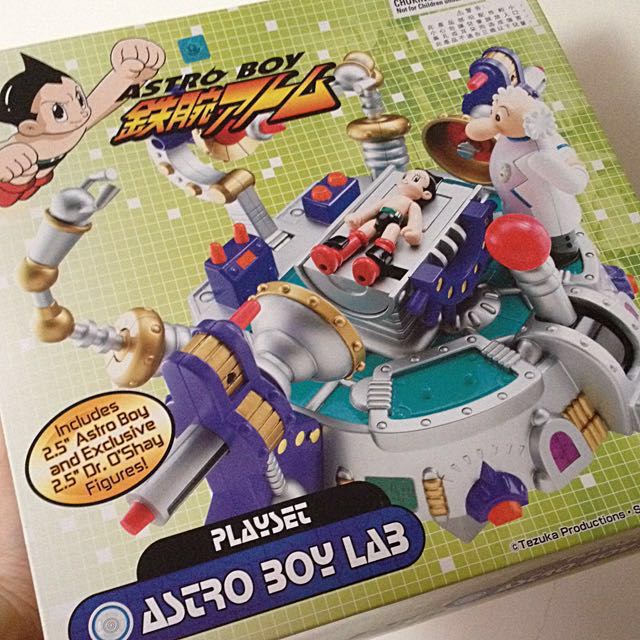 Astroboy Atom Boy Astro Boy Lab Playset Diorama Bandai 2004, Hobbies ...