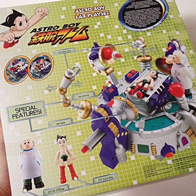Astroboy Atom Boy Astro Boy Lab Playset Diorama Bandai 2004, Hobbies ...