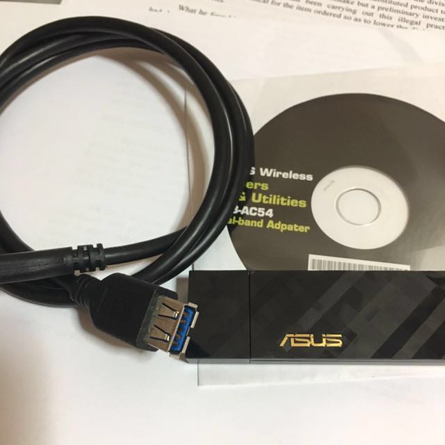 Asus Wireless USB-AC54 Wifi Adapter, Electronics, Computer Parts ...